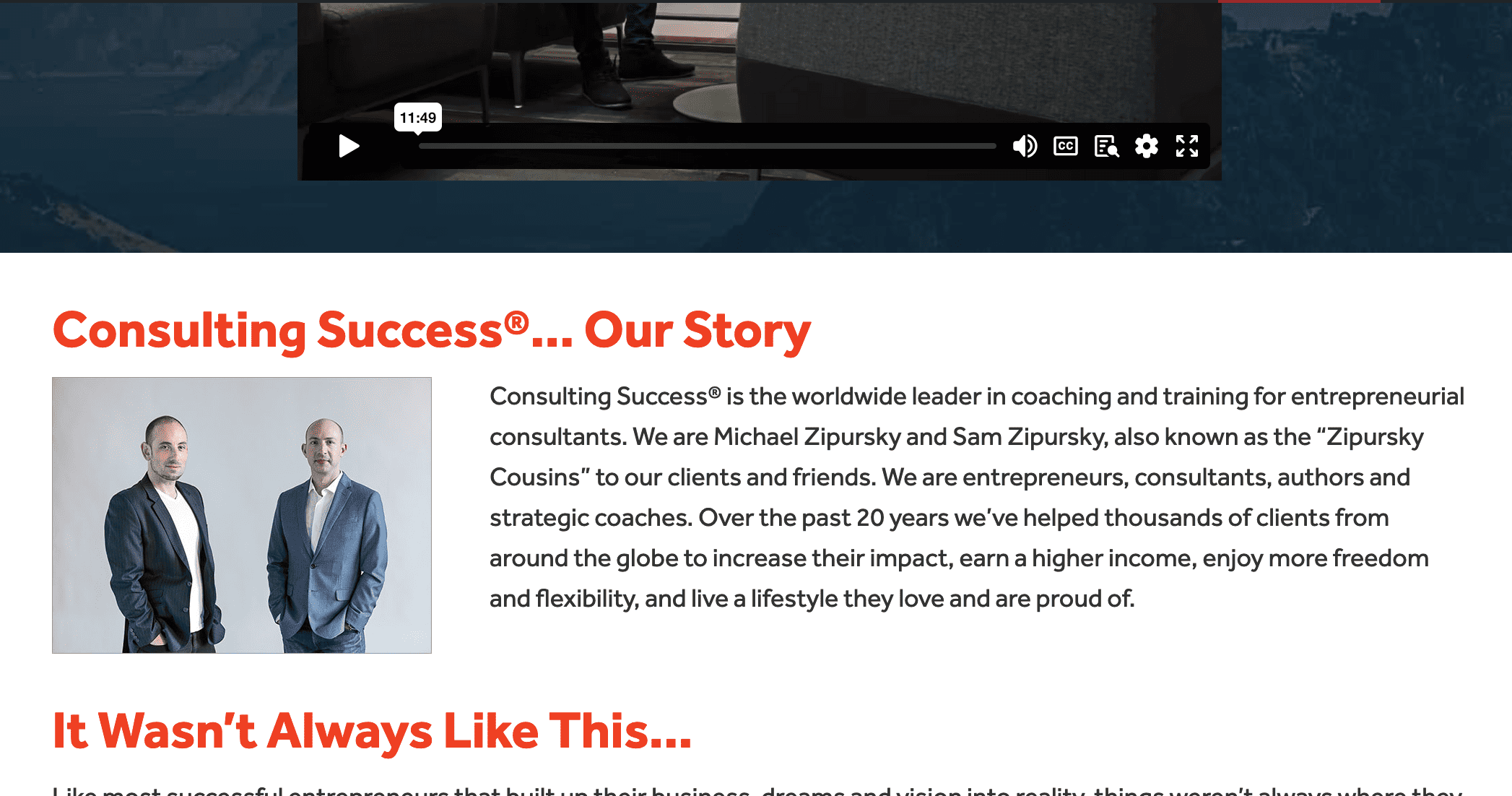 About | Consulting Success