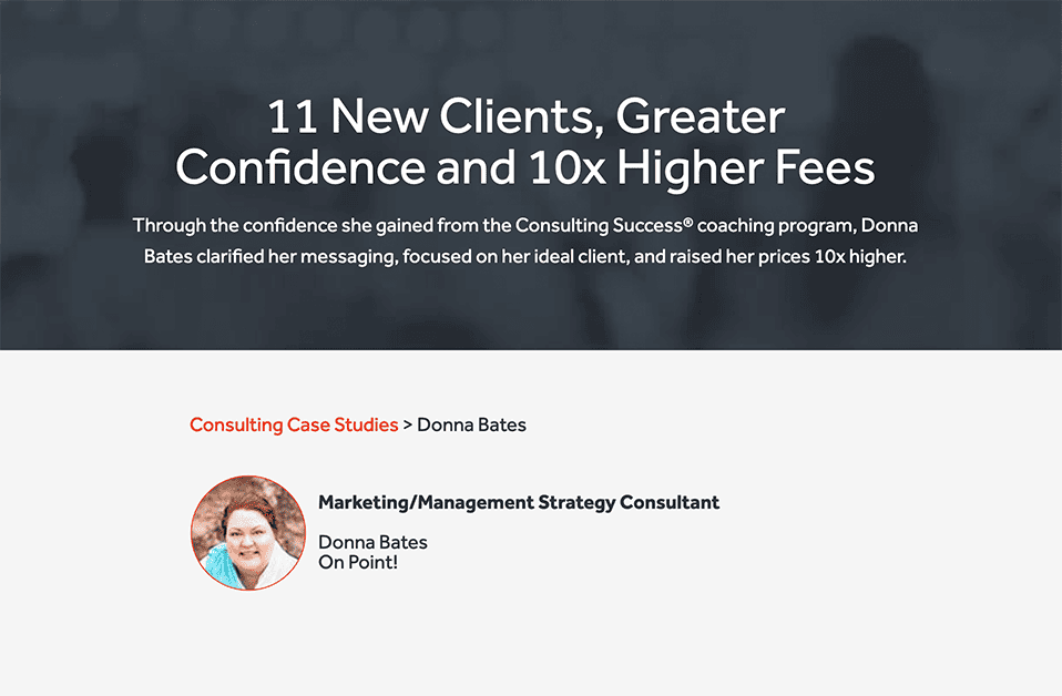 Marketing Strategy Consultant Case Study | Consulting Success ...